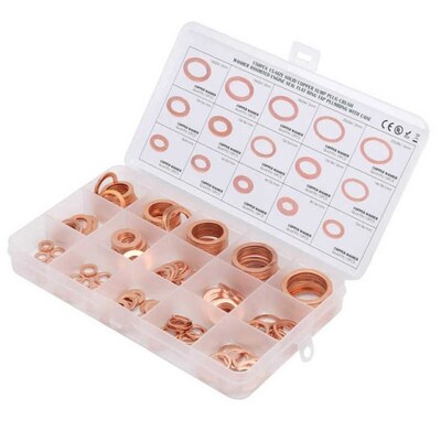 Red Copper Gasket Flat Sealing  Flat Sealing Red Copper Gask