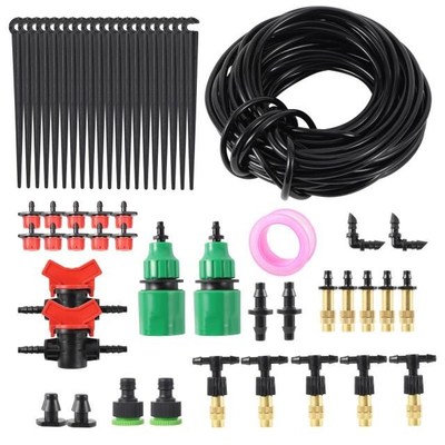 Atomization Misting Fogger Nozzle Watering Kit Garden Agricu
