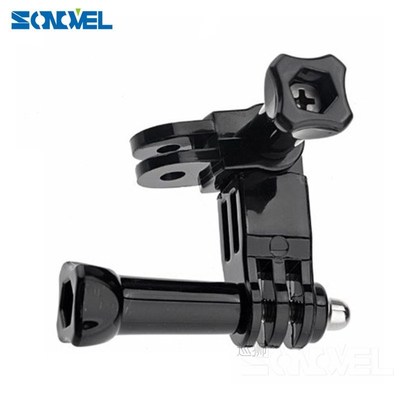 Front Side Helmet Accessories Set J-shaped Buckle Base Suppo