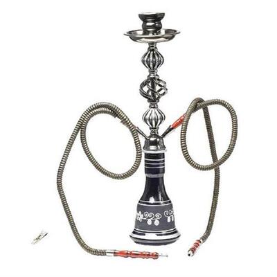 Glass Hookah Shisha Cup Smoking Accessories Double Pipe