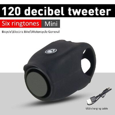 120db Electric Bicycle Horn Cycling Timbre Bicicleta USB