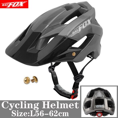2019 Racing Bicycle Helmet with Light In-mold MTB Road Cycli