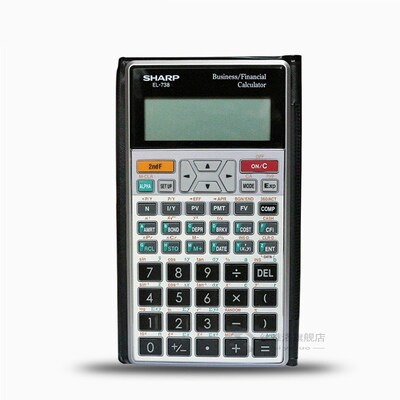 SHARP EL-738 Professional Financial Exam Calculator Financia