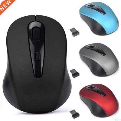 Ergonomic 2.4GHz USB Optical Wireless Mouse,2000DPI Adjustab