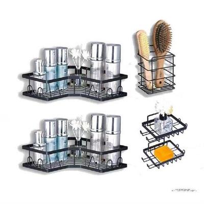 1Set Bathroom Shelf Self Adhesive Organization Holder