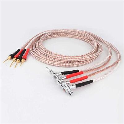 High Quality HI-End 12TC Speaker Cable OCC Copper Audiophile