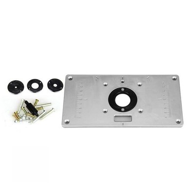 Router Table Insert Plate Woodworking Benches Aluminium Wood
