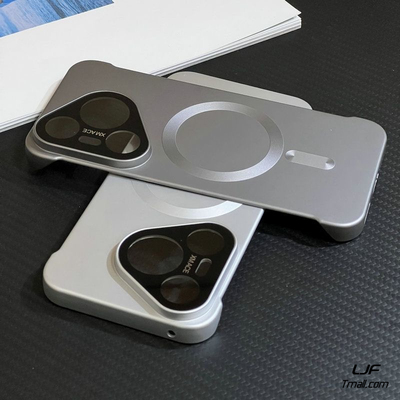 适用华为Pura70PC简约保护壳散热