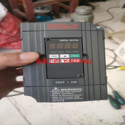 【荣强工控】SEJ2200-220V1.5KW变频器一台，成色可以，功能