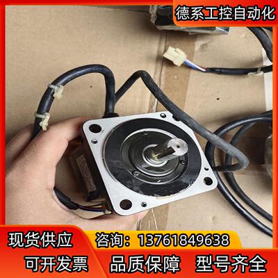 安川伺服电机SGMP-02A314功率200W,几乎全新