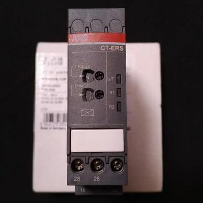 ABB时间继电器 CT-ERS.21P 2c/o， 24-240VAC/DC