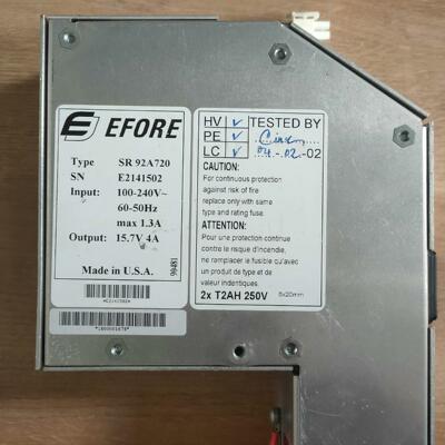EFORE 安伏 SR92A720  15.7V 4A电源