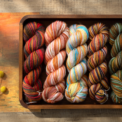 苏苏姐家印象莫奈50g羊毛线手工编织毛线团