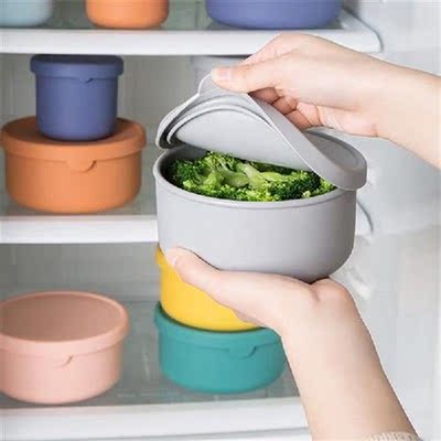 Gel Crisper Fresh-Keeping Box With Lid and Scale Microwave