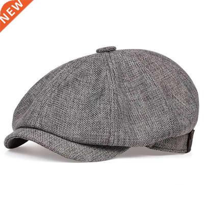 New men's casual newsboy hat spring and autumn thin