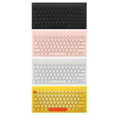 Wireless Keyboard  Round Button Gaming Keyboard For Macb