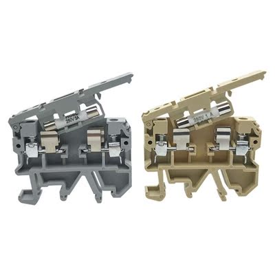 50 PCS 660V ASK1EN Din Rail Modular Connector Screw Fuse Ter