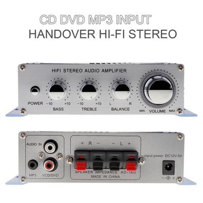 DC12V 5A 85dB Handover Hi-Fi Car Stereo Amplifier Support CD
