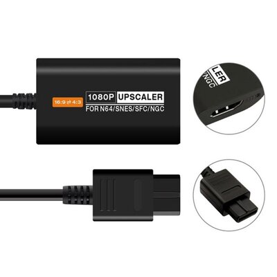 For NGC/SNES/N64/SFC To HDMI-compatible Converter Adapter Fo