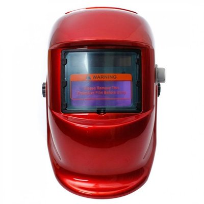 1pc Red Cover Auto Darkening Solar Welders Welding Helmet Ma