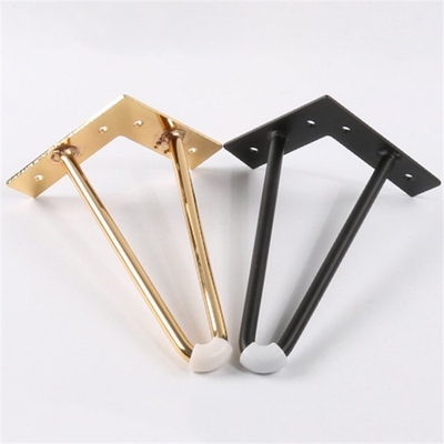 4pcs 10cm-40cm iron table Legs for metal furniture foot blac