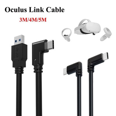 Data Cable for Oculus Quest 2 VR Headset USB 3.1 Type C Char
