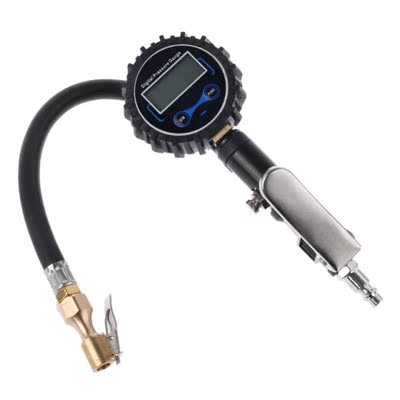 Digital Air Tyre Tire Inflator w/ Pressure Gauge 200PSI Chuc