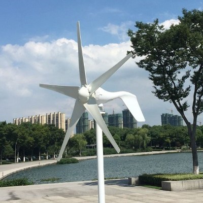 400w 12v 24v New Developed Wind Turbine Generator With 6 Bla