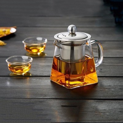 Household Teaware Tea Set Glass Teapot for Stove Heat Resist