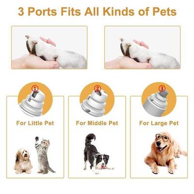 Pet Nail Grinder For Dogs Cats Trimmer Supplies Grooming Ani