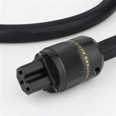 Preffair D504S Silver Plated Audiophile AC Power Cable Pure