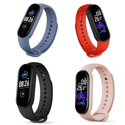 New M5 Smart Bracelet Men Fitness Smart Wristband Women Spor
