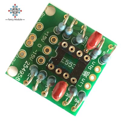 Dual OP Amp Board Preamp DC Amplification PCB for NE5532 OPA