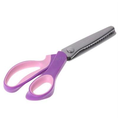 Stainless Steel Zig Zag Pinking Sewing Cut Dressmaking Tailo