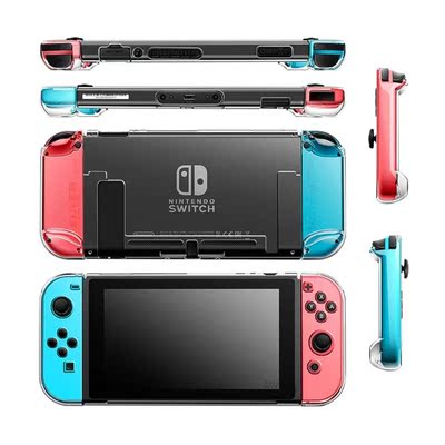Detachable Crystal PC Transparent Case For Nintendo Nintend