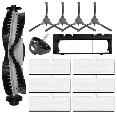 Roller Brush Side Brush HEPA Primary Filter for Coredy R3500