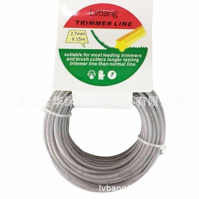 2.0/2.4/2.7/3.0mm Trimmer Wire Rope Cord Line Strimmer Brush