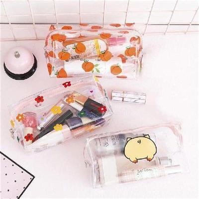 Transparent Big Pencil Case PVC School Supplies Pencil Bag