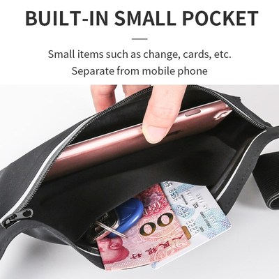 Waterproof Running Bags Belt Waist Bag Fanny Pack Sport Phon