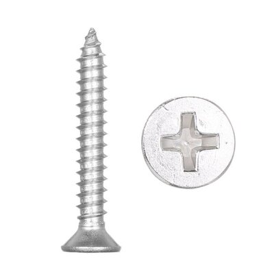 5pcs*Tapping Screw A2 DIN7982 #10 304 Self-tapping Screws 4.