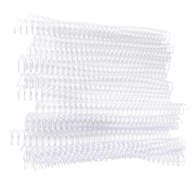 *20pcs 30 Hole Loose-leaf Plastic Binding Ring Spring Spiral