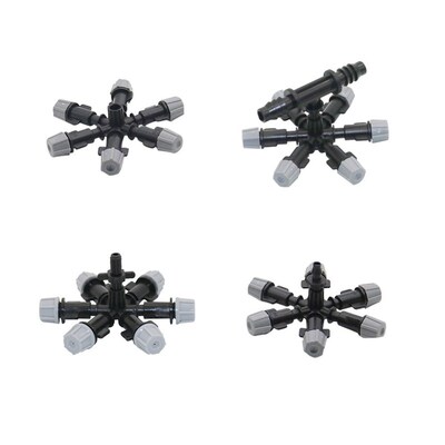 2 Pcs Multi-nozzle Garden Spray Greenhouse Watering Irrigati