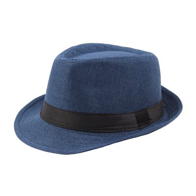 New Spring Summer Retro Men Hats Fedoras Top Jazz Plaid