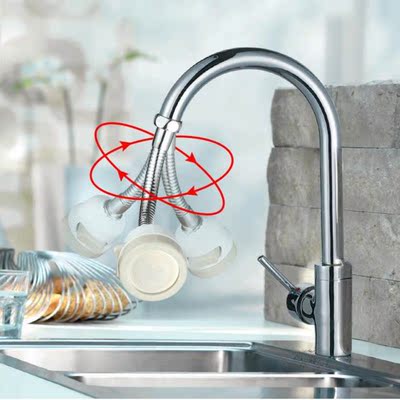 Universal Bubbler Splash Resistant Faucet Extender Pressuriz
