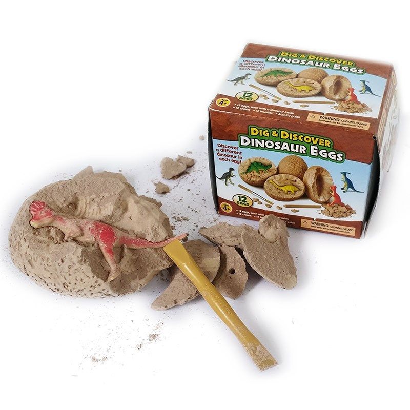 DIY Dinosaur Eggs Excavation Toys Dinosaur Novelty Gag Foss