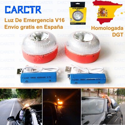 V16 Emergency Light Homologated DGT Approved Spain Traffic S