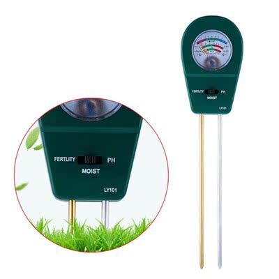 Soil PH Meter 3-in-1 Soil Moisture Fertility & PH Tester