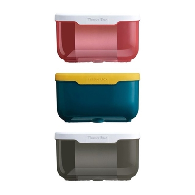 Punch-free Tissue Box Toilet Paper Holder Waterproof Phone G