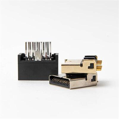 50 PCS a lot RGB 12P Male to Female Connector Socket Slot Ja