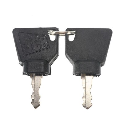 2 Pcs Ignition Start Key Switch Starter key  JCB 3CX Excavat
